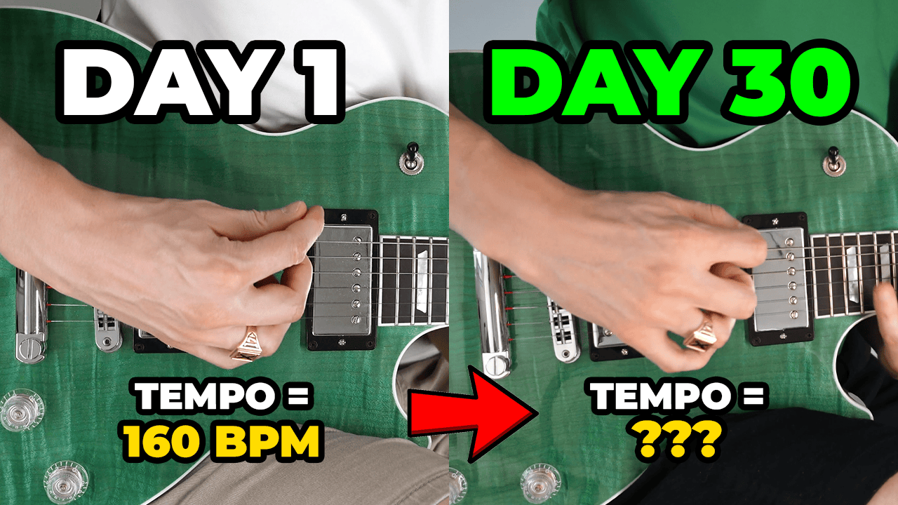 30 Day Alternate Picking Challenge PDF Summary by Brandon D'Eon